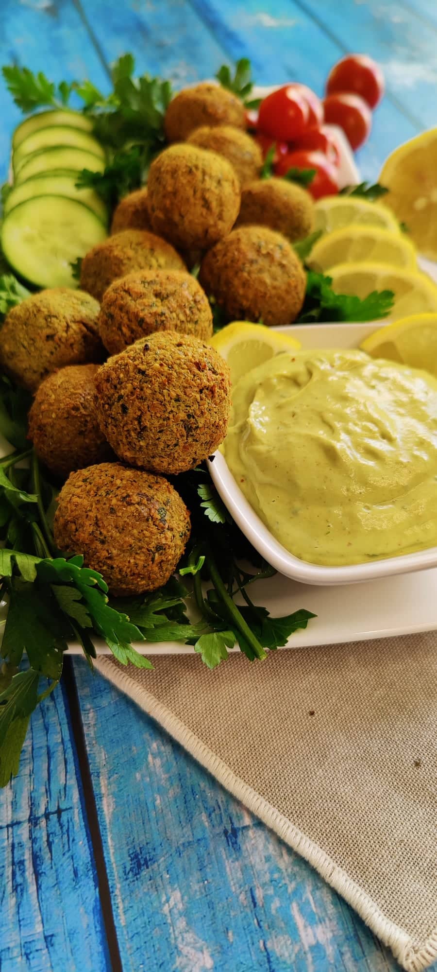 Air-Fried Falafels Recipes - Love Thy Temple
